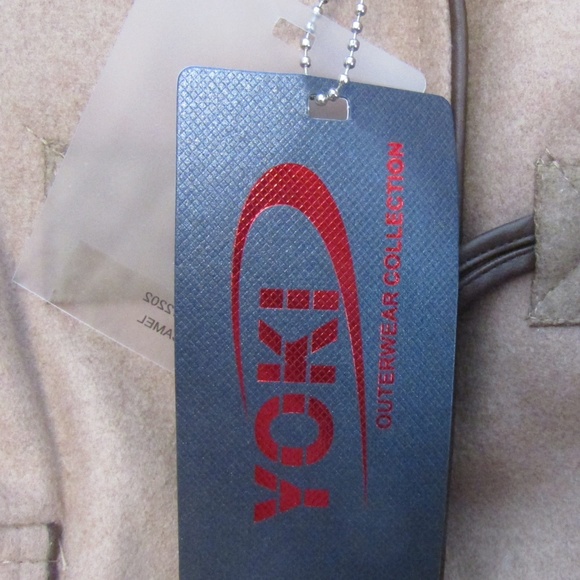 Yoki | Jackets & Coats | Nwt Yoki Camel Brown Coat Hood Snaps Toggles ...